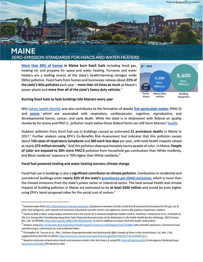 fact sheets & infographics | PSR Maine